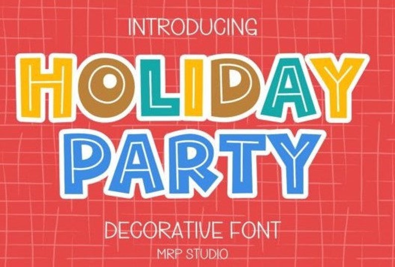 Holiday Party Font, Elegant Font, Calligraphy Font, Modern Font ...