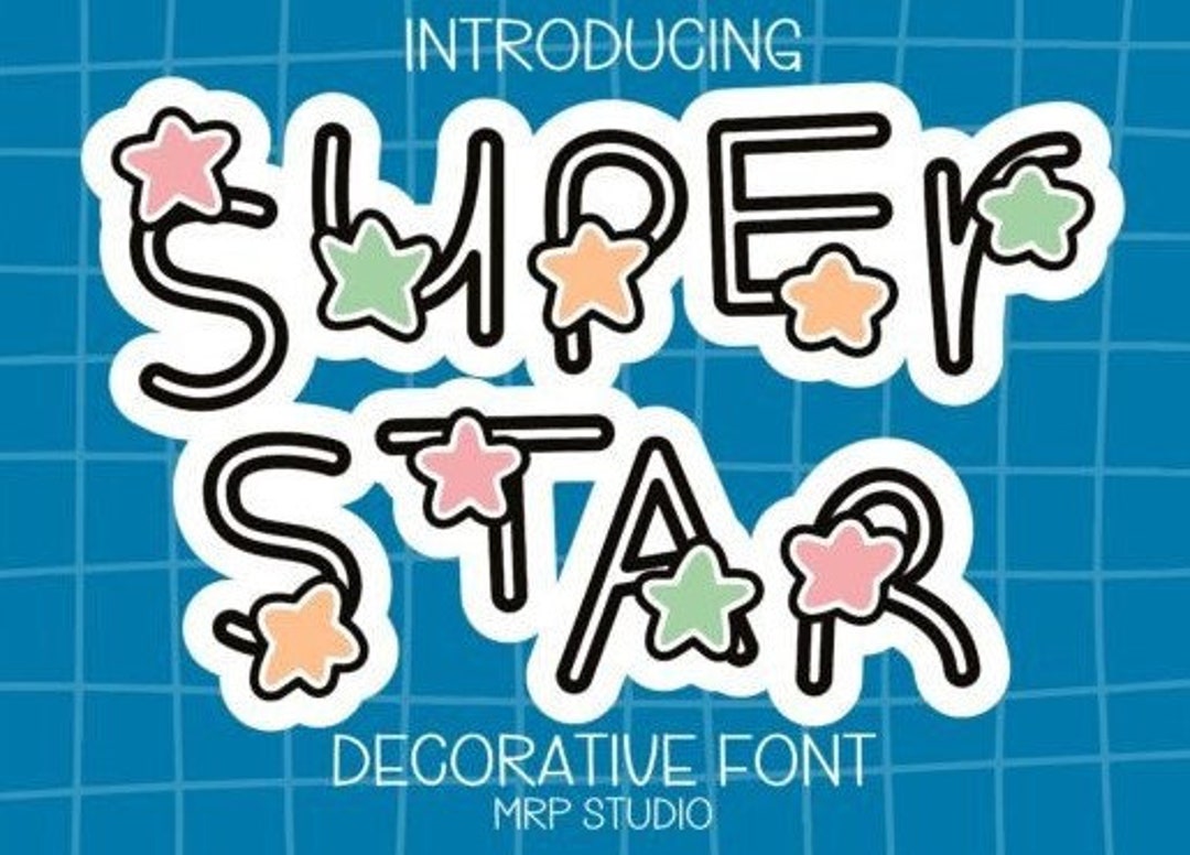 Super Star Font, Elegant Font, Calligraphy Font, Modern Font ...