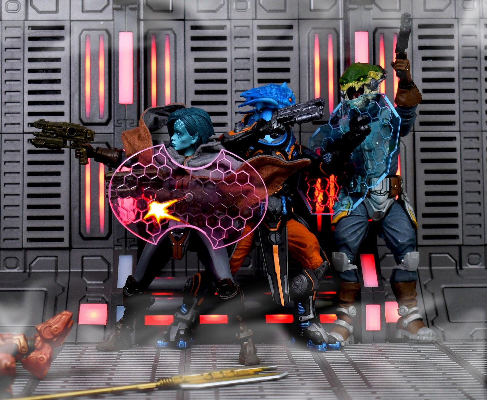 Energy Shield Accessory Compatible With Cosmic Legions Figures Style 2 ...