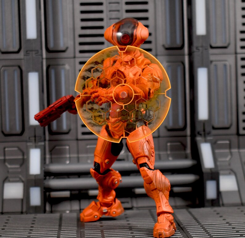 Energy Shield Accessory Compatible With Cosmic Legions Figures Style 3 ...