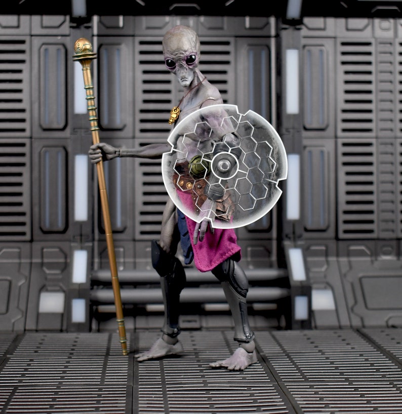 Energy Shield Accessory Compatible With Cosmic Legions Figures Style 3 ...