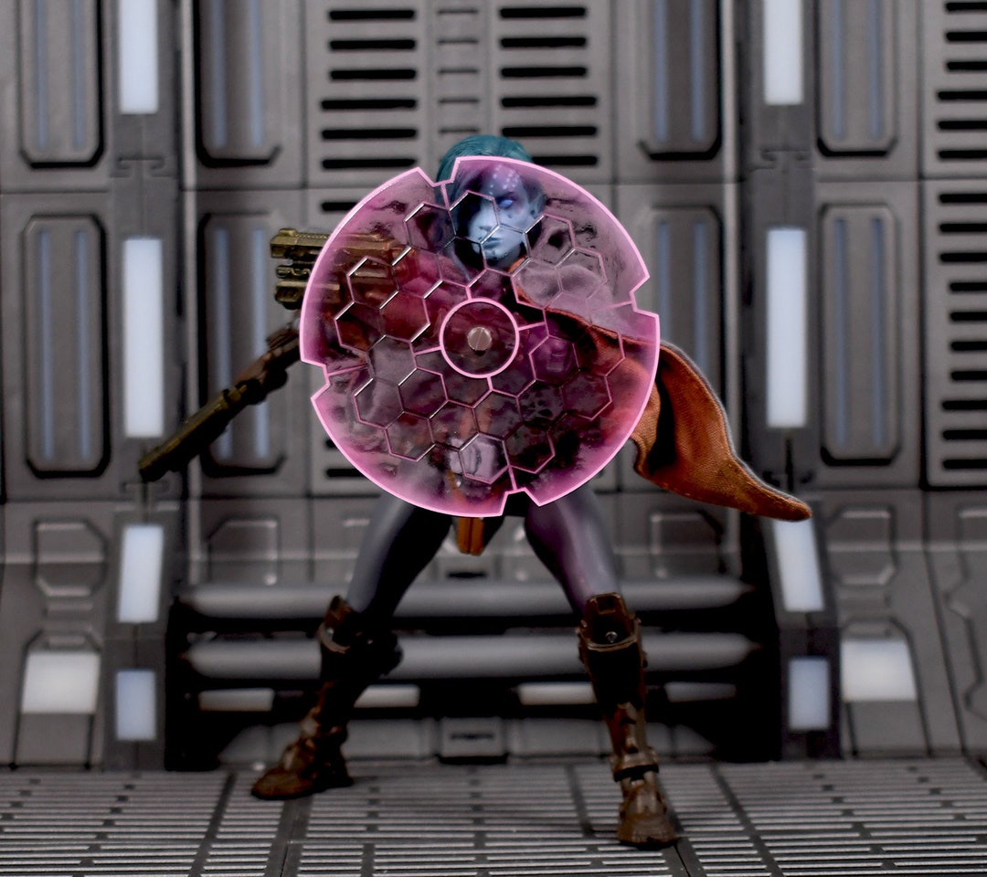 Energy Shield Accessory Compatible With Cosmic Legions Figures Style 3 ...