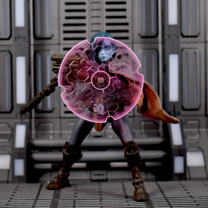 Energy Shield Accessory Compatible With Cosmic Legions Figures Style 3 ...