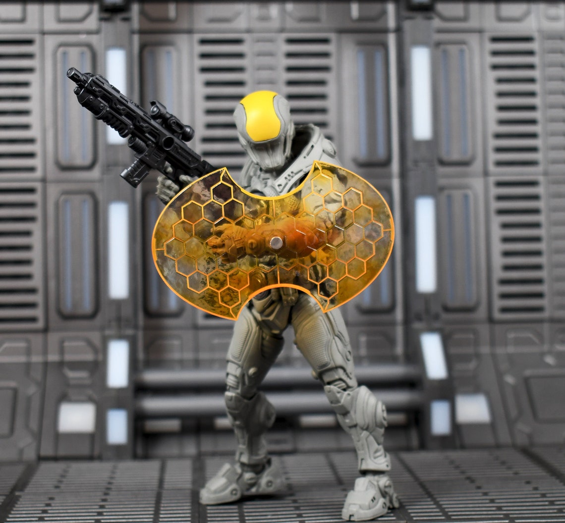 Energy Shield Accessory Compatible With Cosmic Legions Figures Style 2 ...