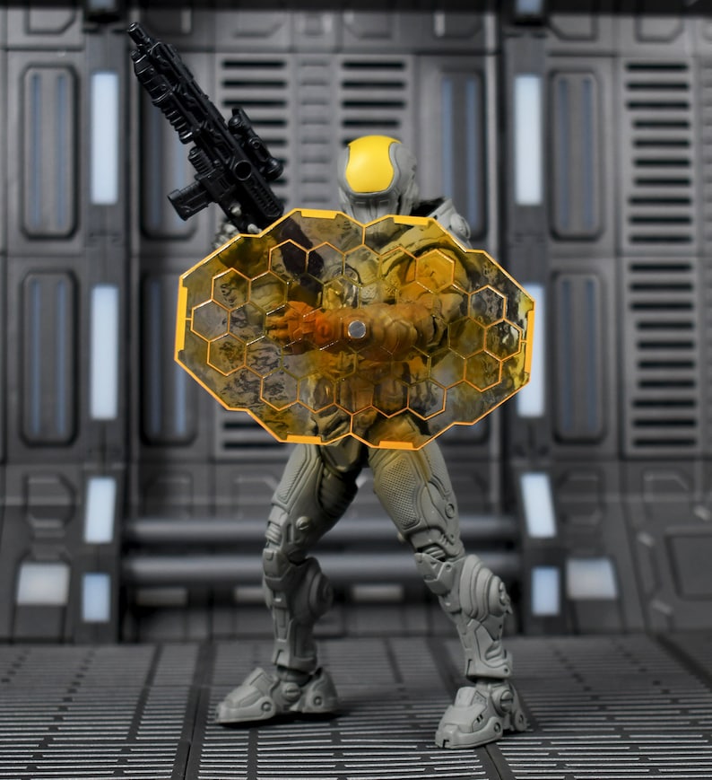 Energy Shield Accessory Compatible With Cosmic Legions Figures - Style ...