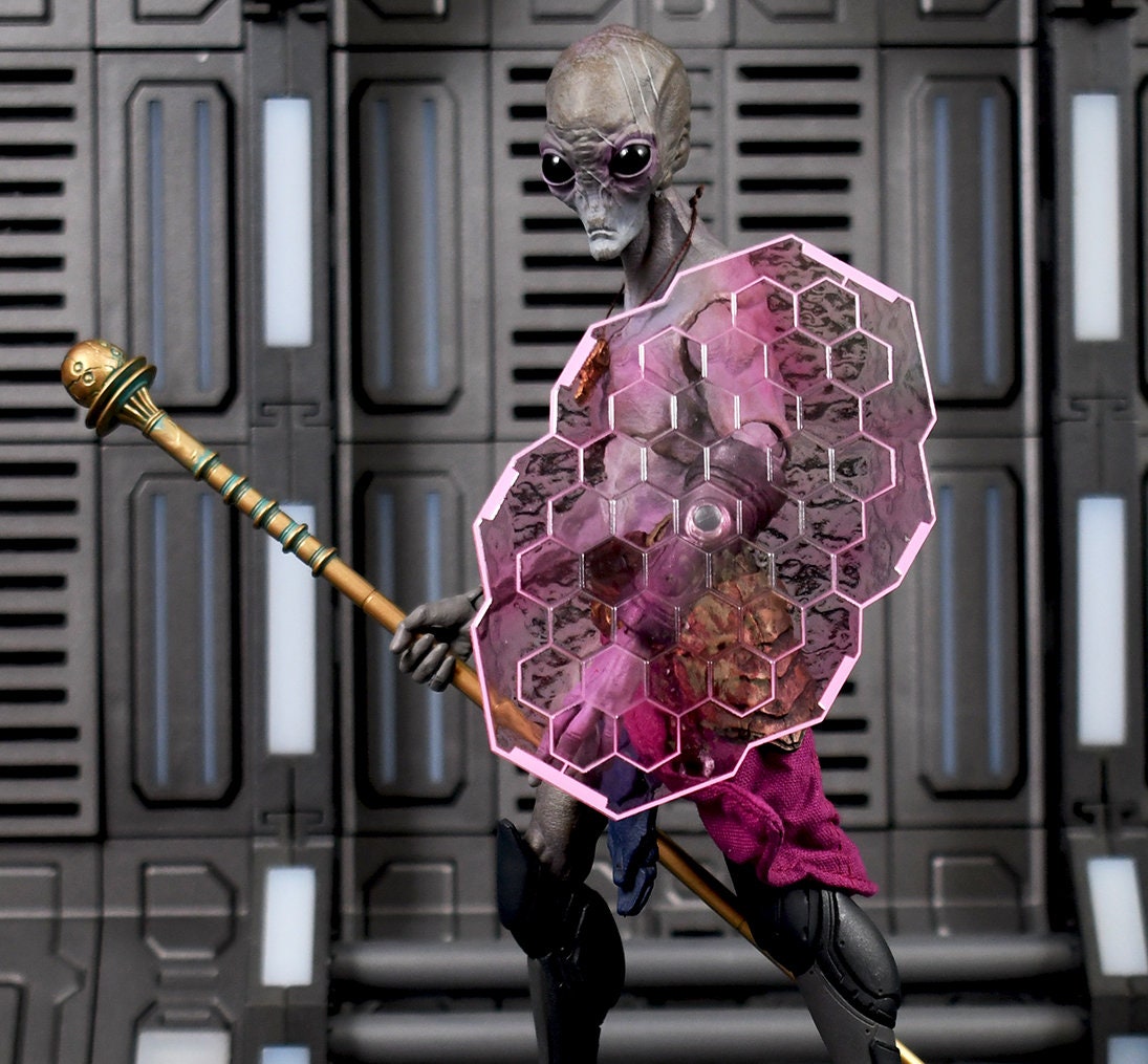 Energy Shield Accessory Compatible With Cosmic Legions Figures Style 1 ...