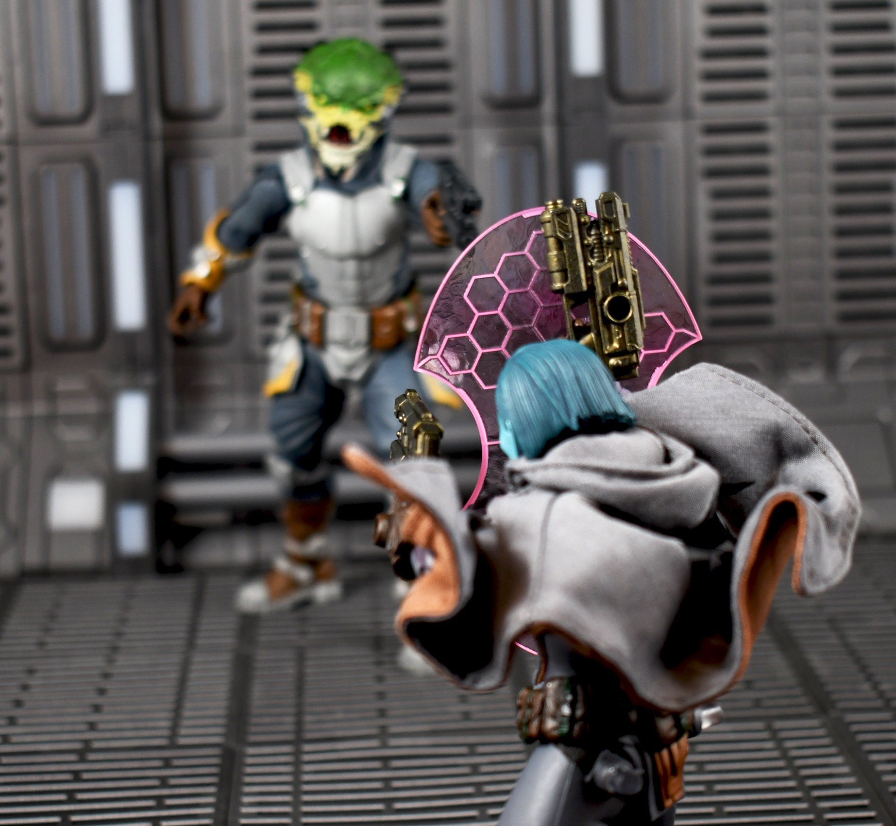 Energy Shield Accessory Compatible With Cosmic Legions Figures Style 2 ...