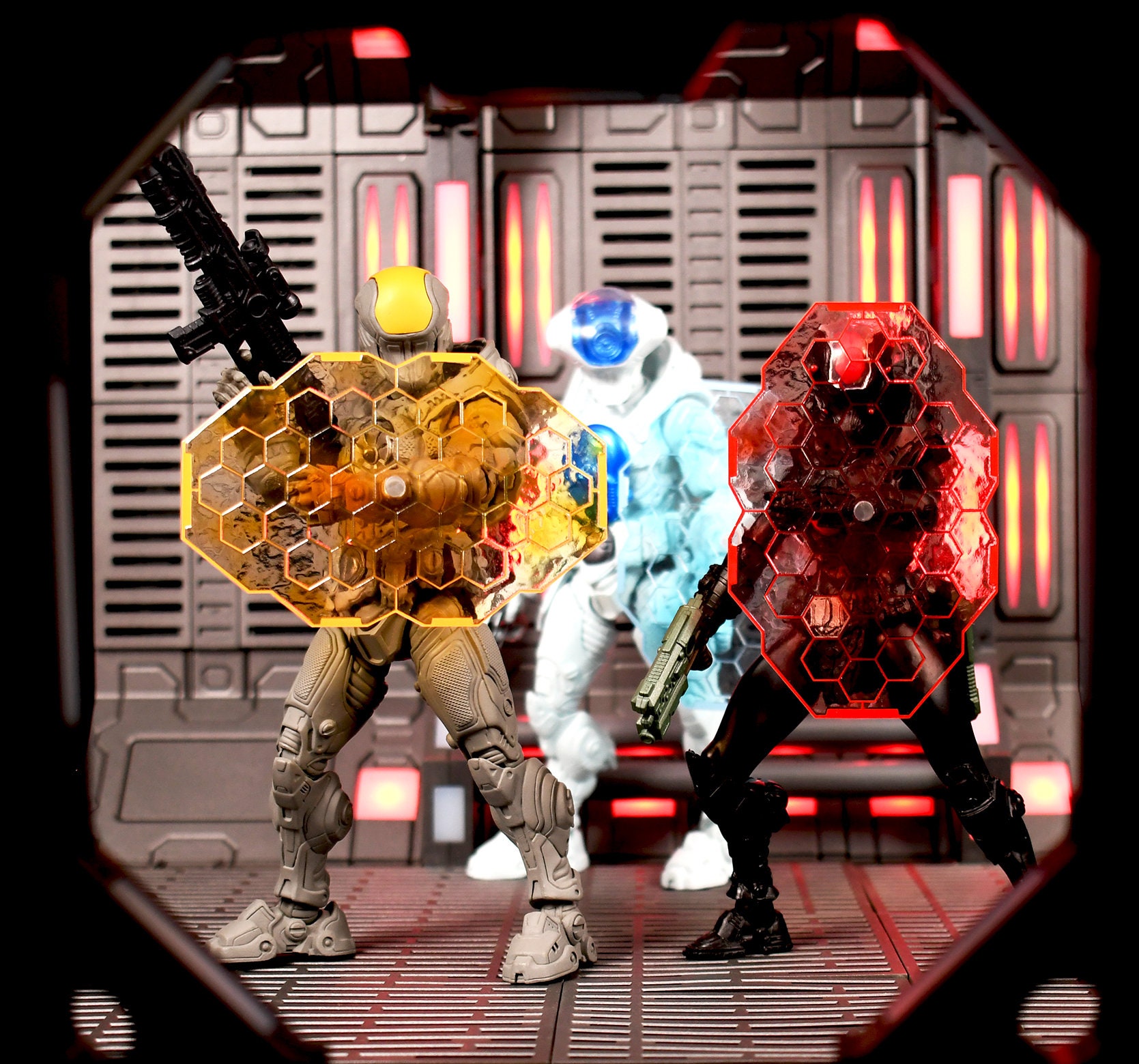 Energy Shield Accessory Compatible With Cosmic Legions Figures Style 1 ...