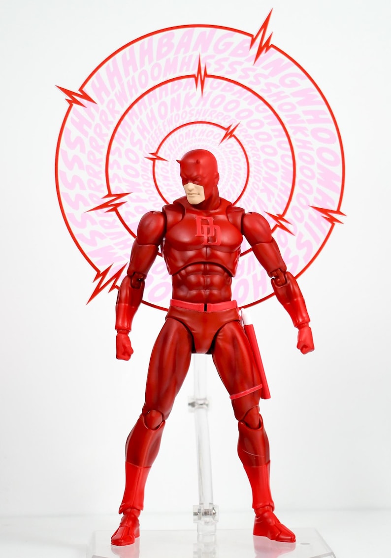 Custom Sonar Effect Accessory: for Mafex and Marvel Legends Daredevil ...