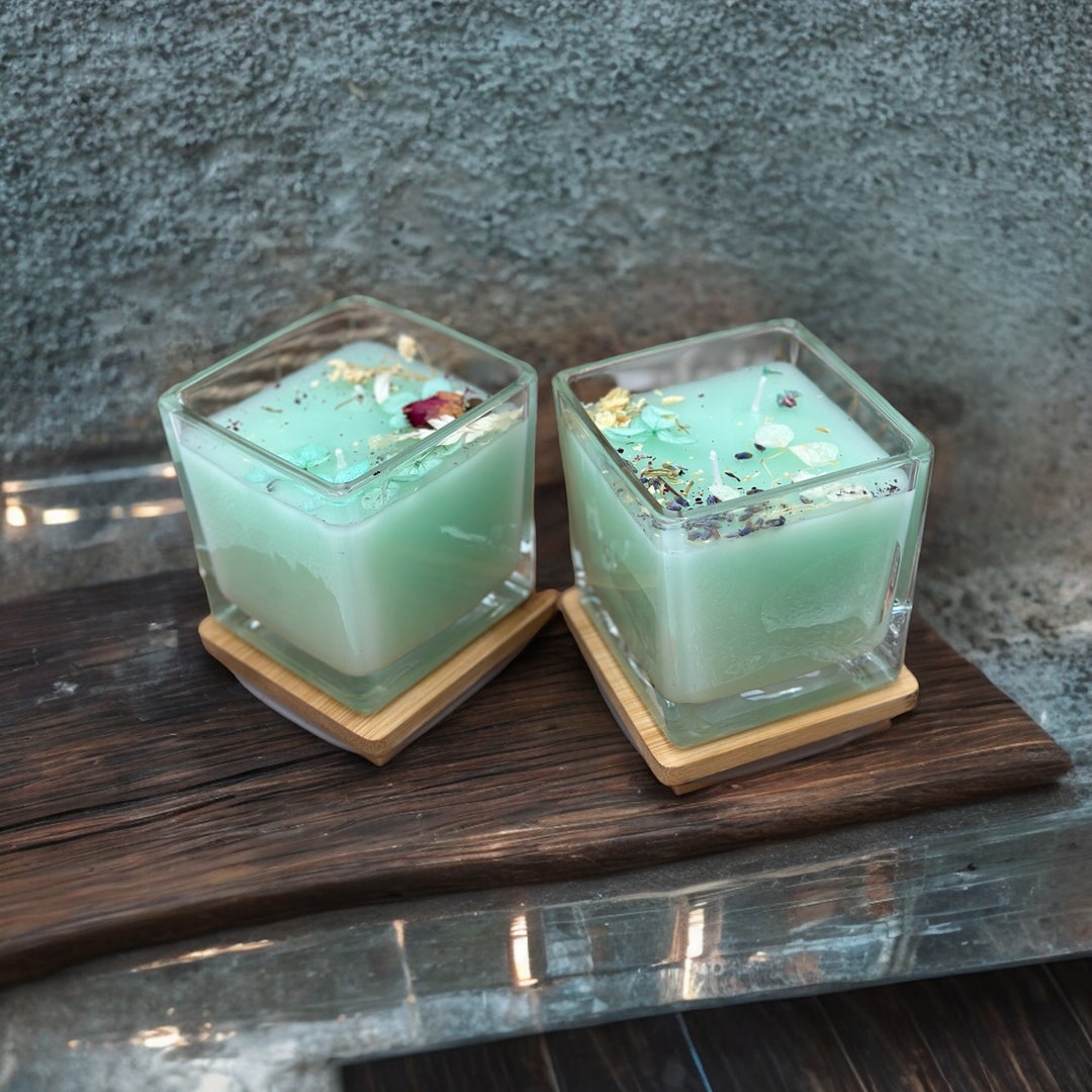 Scented Candle, Flower Candle, Fresh Candle, Aromatherapy Candle ...