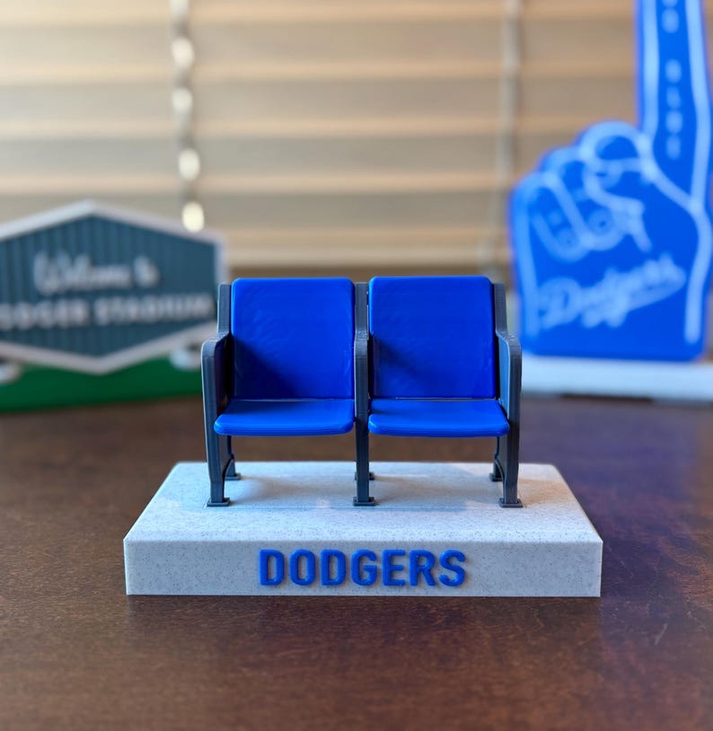 Dodger Stadium Seats 3D Printed Model - Etsy