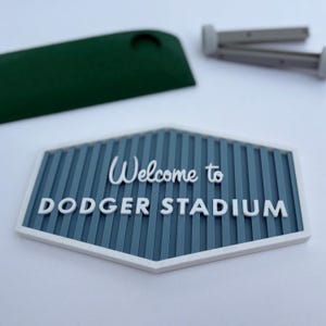 Welcome to Dodger Stadium Sign 3D Printed Model - Etsy