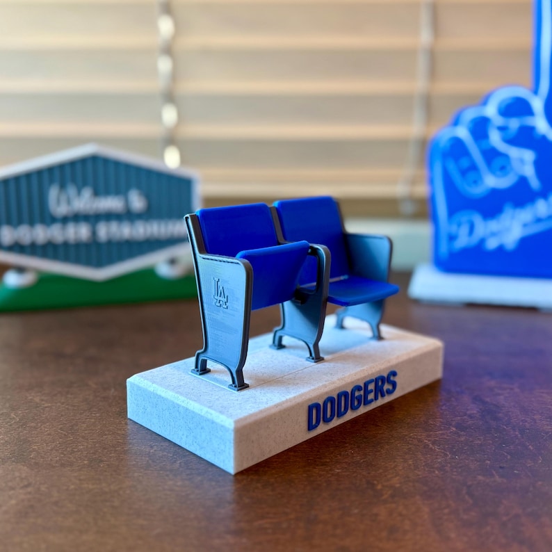Dodger Stadium Seats 3D Printed Model - Etsy