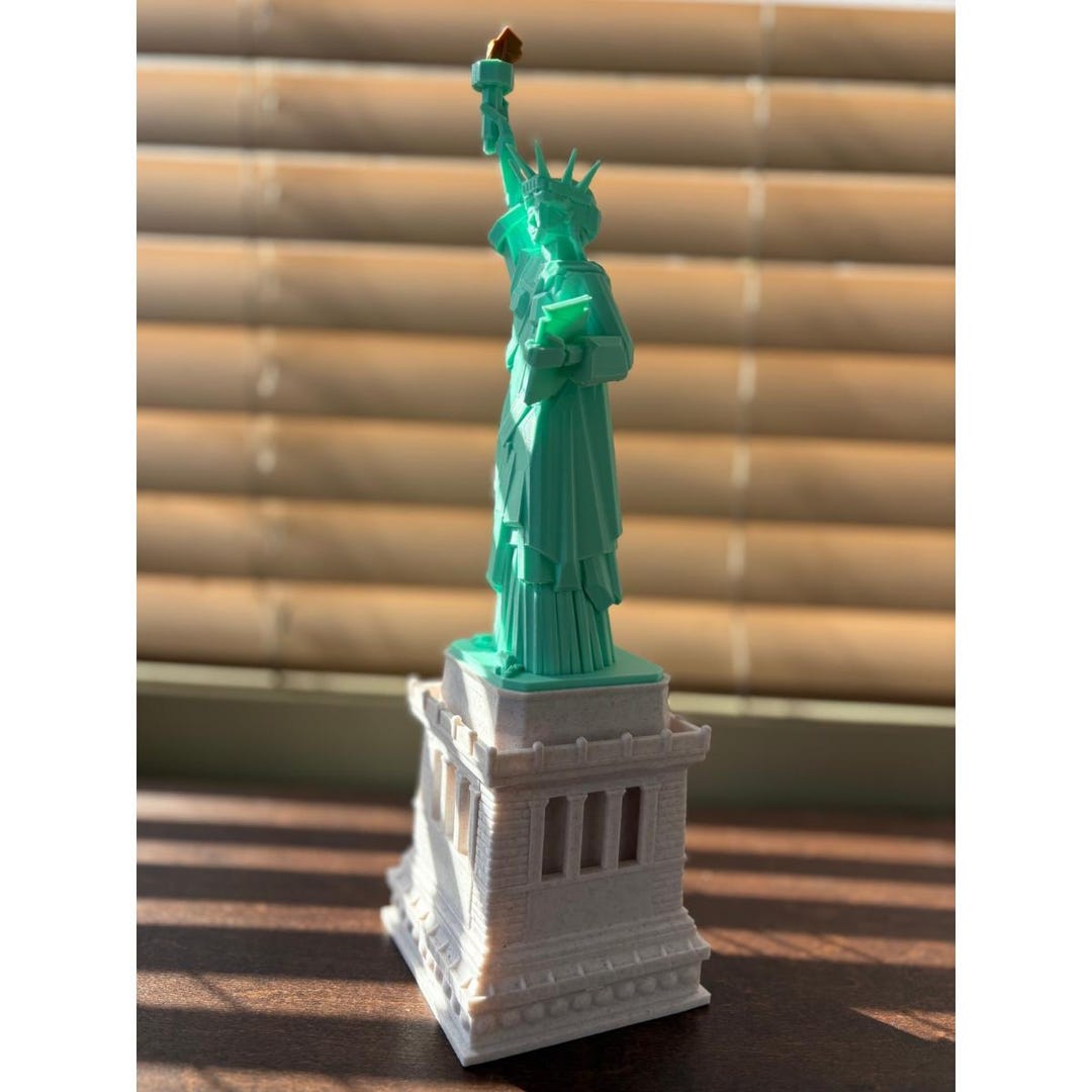 Statue of Liberty Model and Jewelry Box (3D Printed) - Etsy
