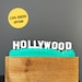 Hollywood Sign 3D Printed Model - Etsy