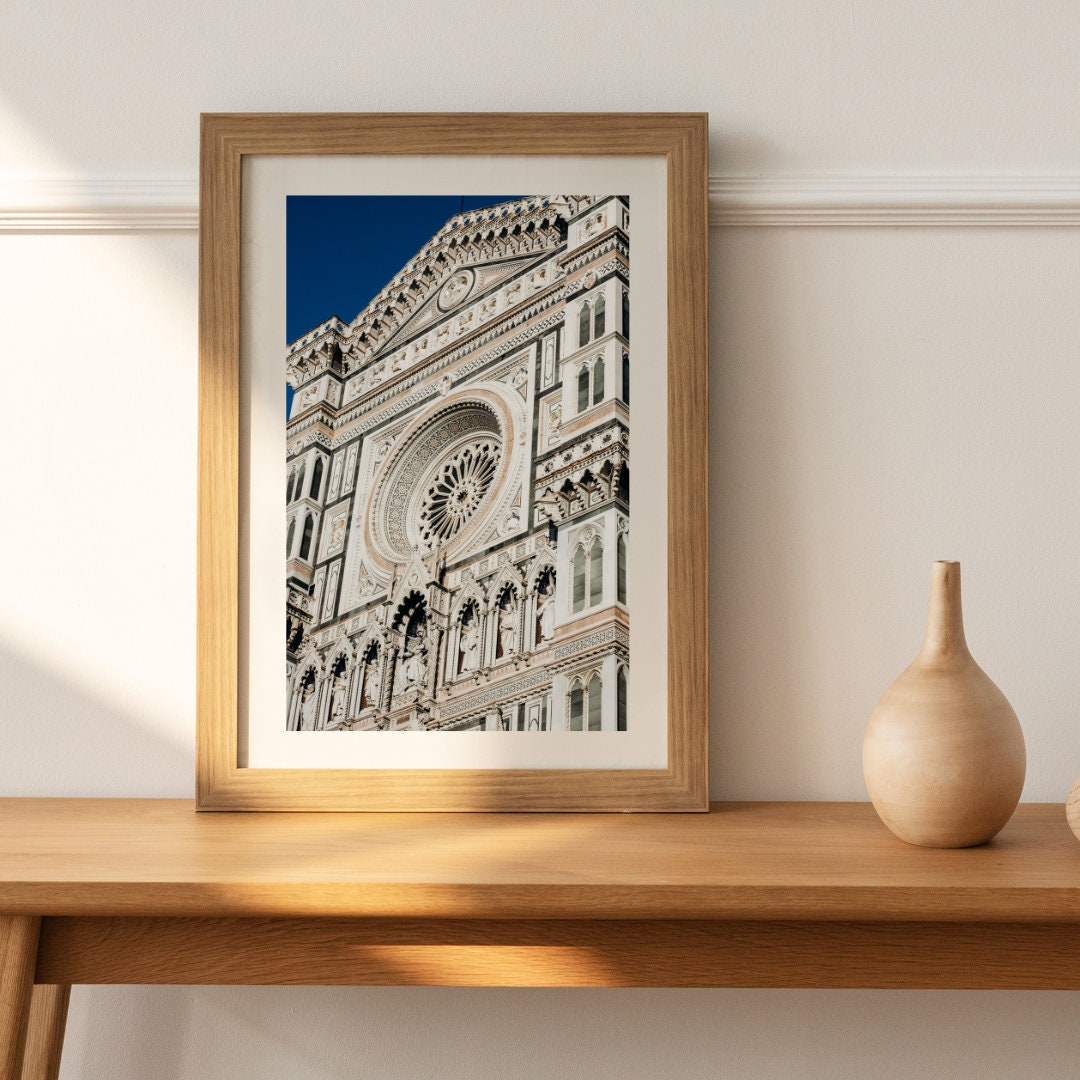 Florence Duomo Front View - Italy Digital Print, Florence Art Print ...