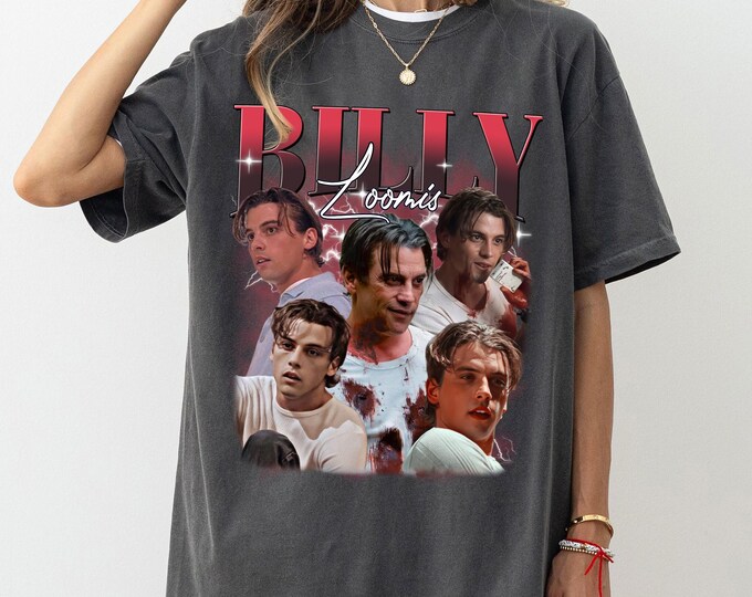 Retro Scream Billy Loomis Shirt, Let's Watch Scary Movie Shirt, Scary ...