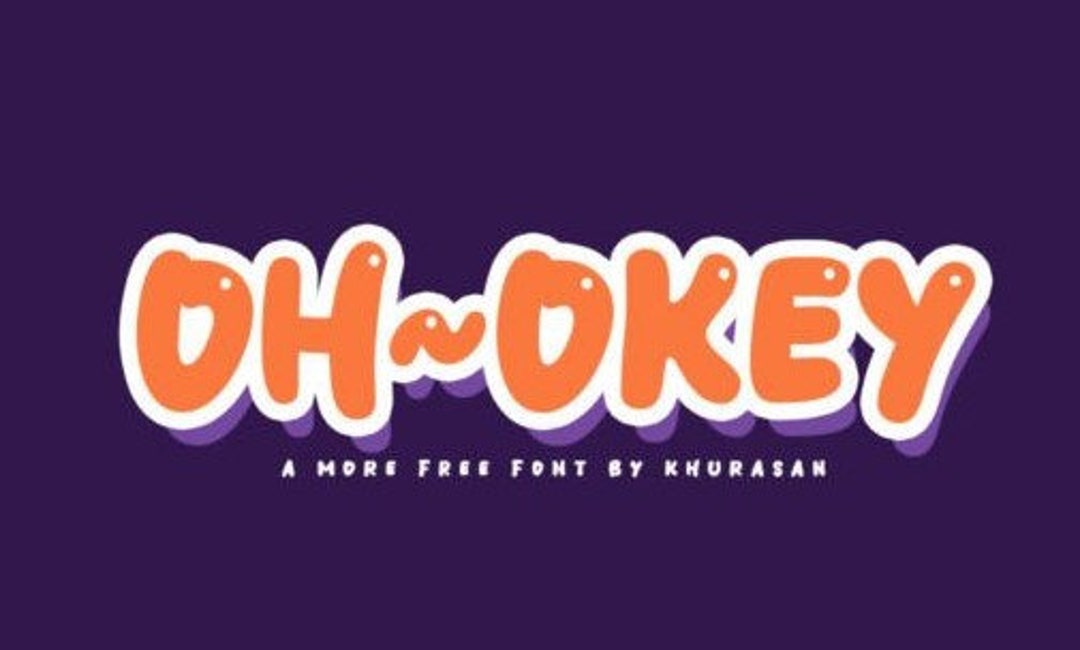 Oh Okey Font, Sans Serif Fonts, Classy Fonts, Handwritten Font, Luxury ...