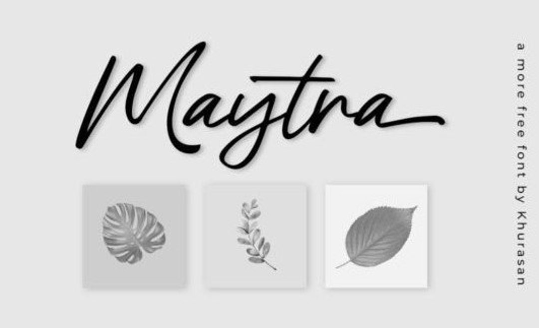 Maytra Font, Display Font, Vintage Cricut Font, Font Bundle for Cricut ...