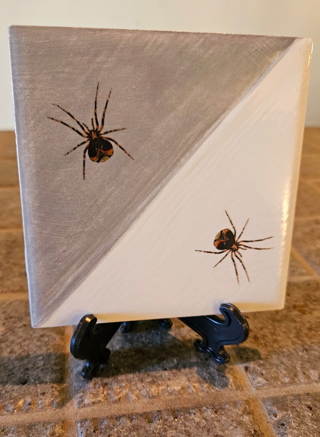 Tile, Trivet Spider Design - Etsy