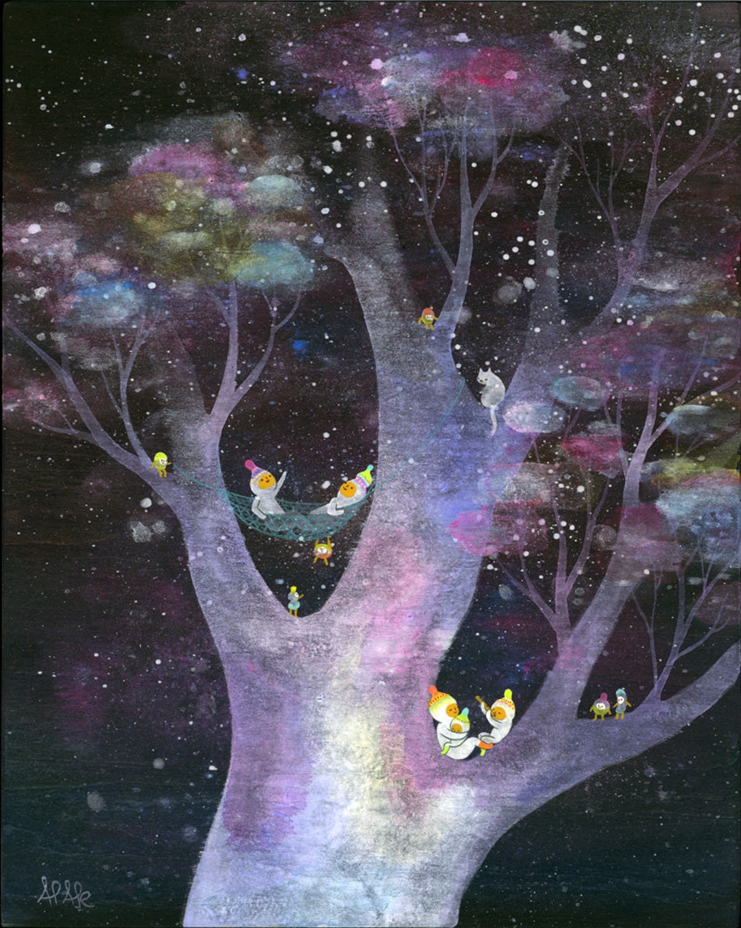 Cosmic Family 1 Limited Edition Print - Etsy