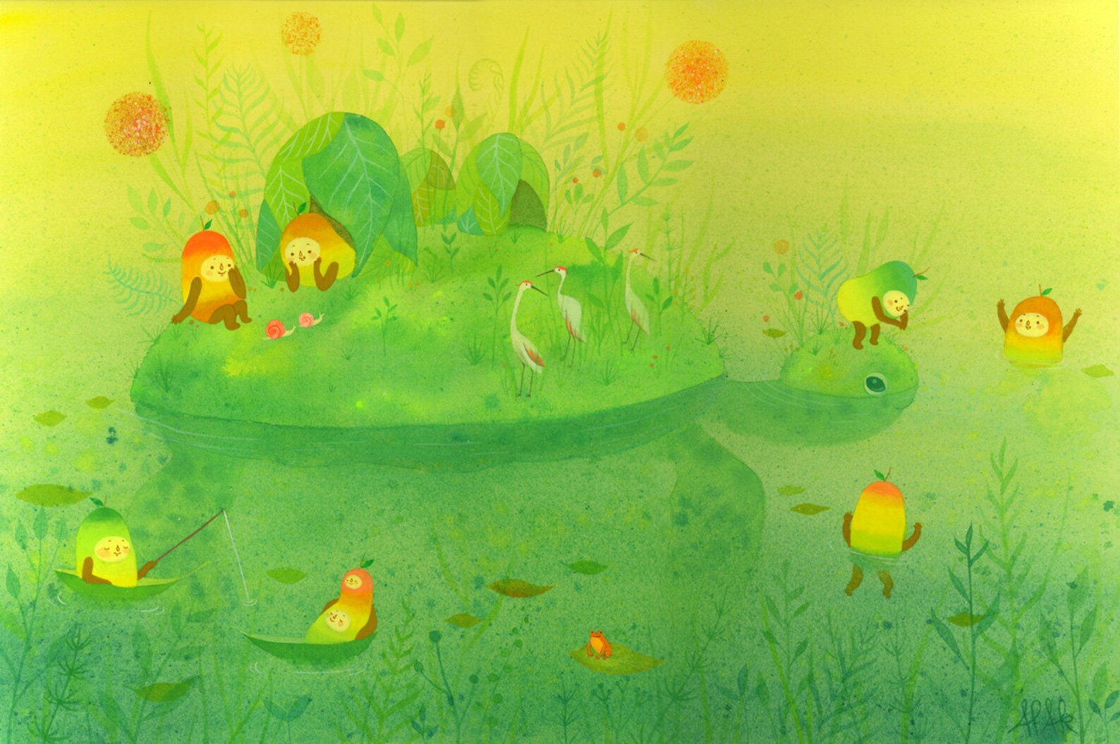 Turtle Island Limited Edition Print - Etsy