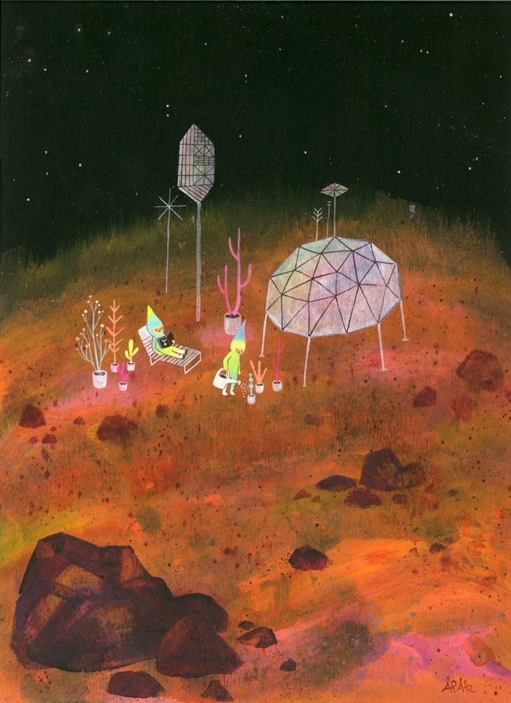 Mars Limited Edition Print - Etsy
