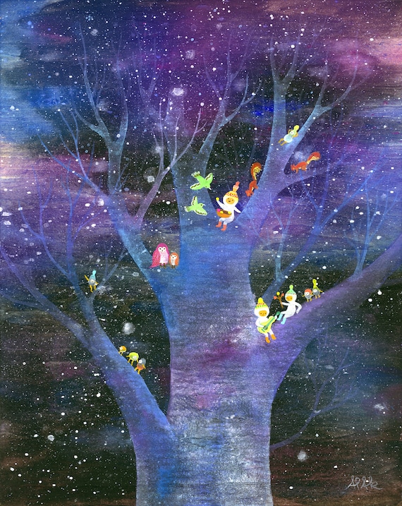 Cosmic Family 2 Limited Edition Print | Etsy