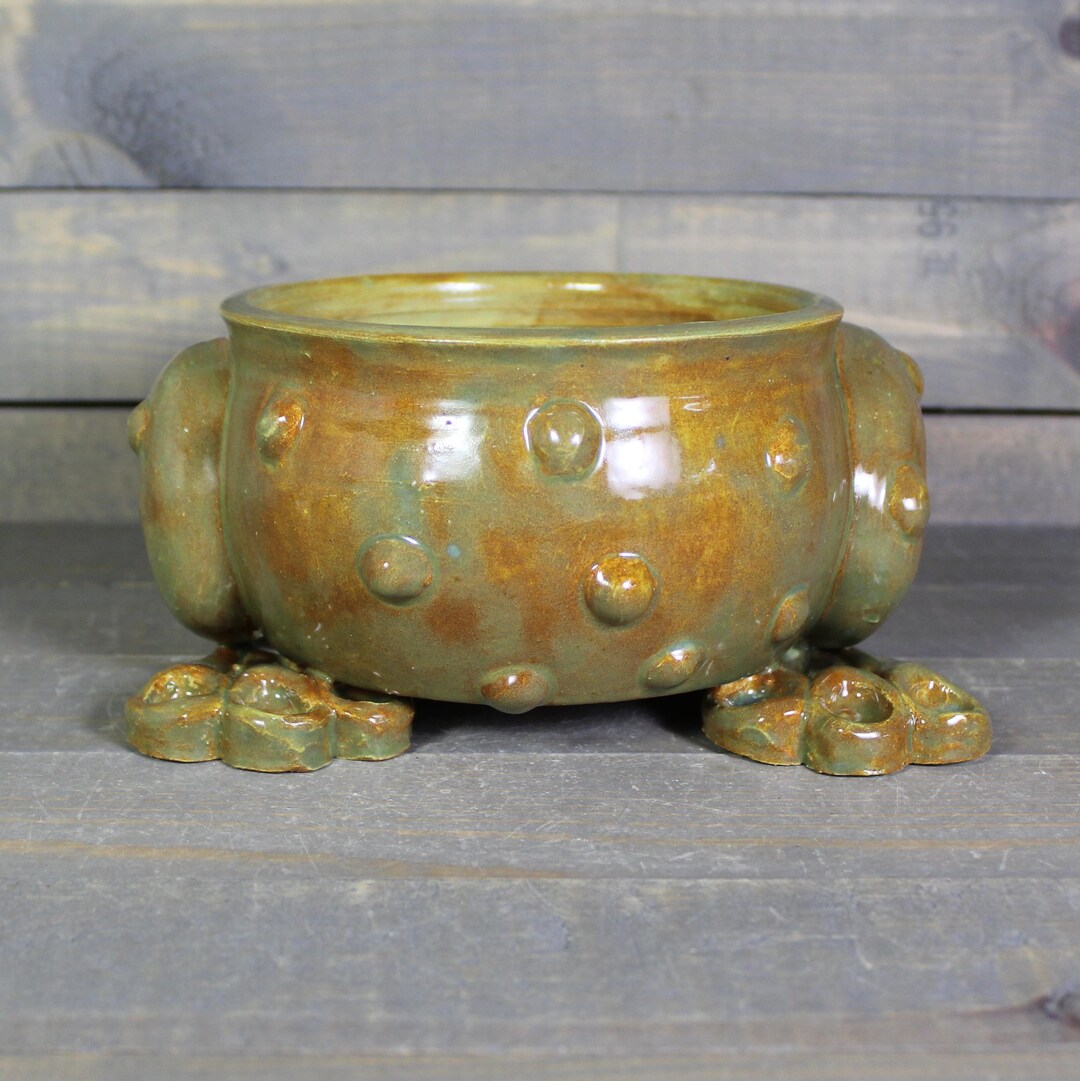 Ceramic Frog Planter - Frog Leg Planter Pot - Frog Succulent Plant Pot ...