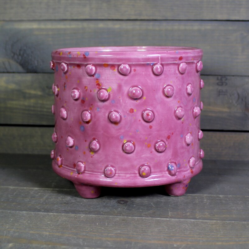 Pink Planter - Etsy