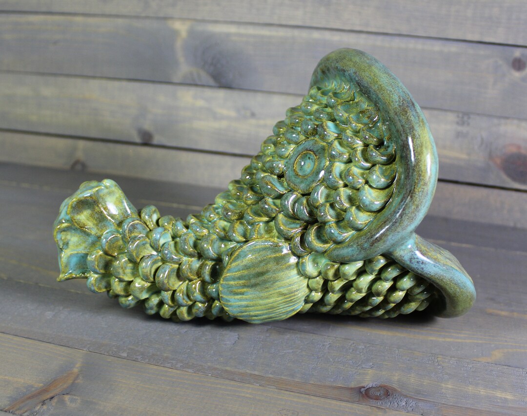 Ceramic Hanging Planter - Fish Hanging Planter With Scales - Succulent ...