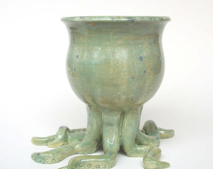 Large Handmade Ceramic OCTOPOT Plant Pot - Etsy