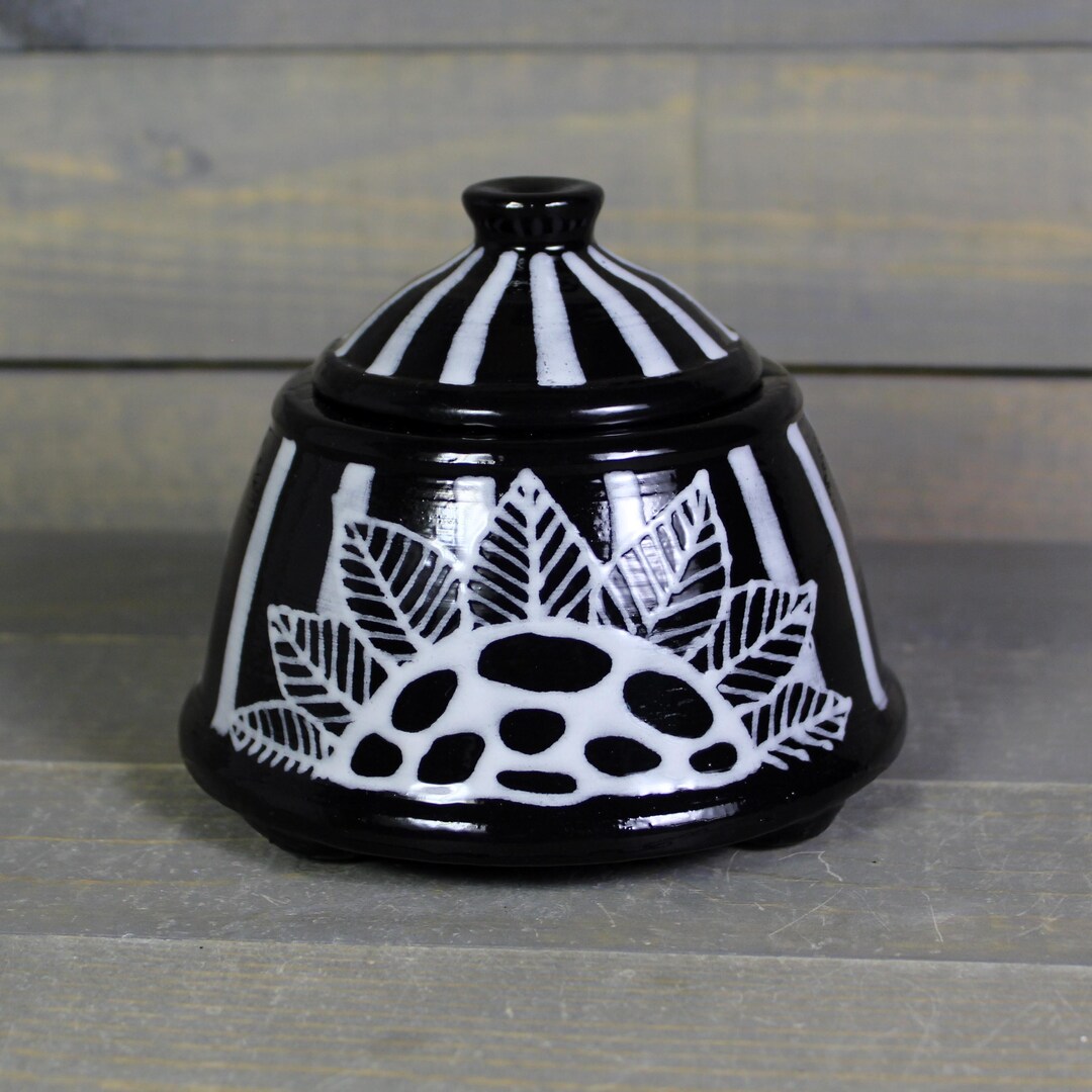 Handmade Ceramic Stash Jar - Unique Storage Container - Artisan Pottery ...