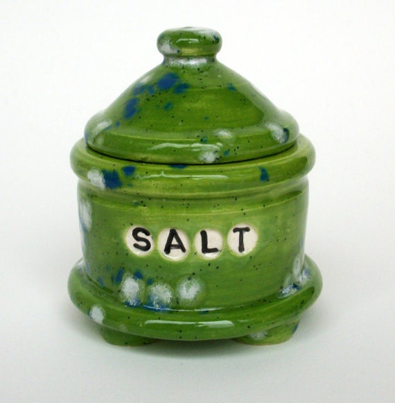 Custom Ceramic Sea Salt Salt or Pepper Jar MADE TO ORDER - Etsy