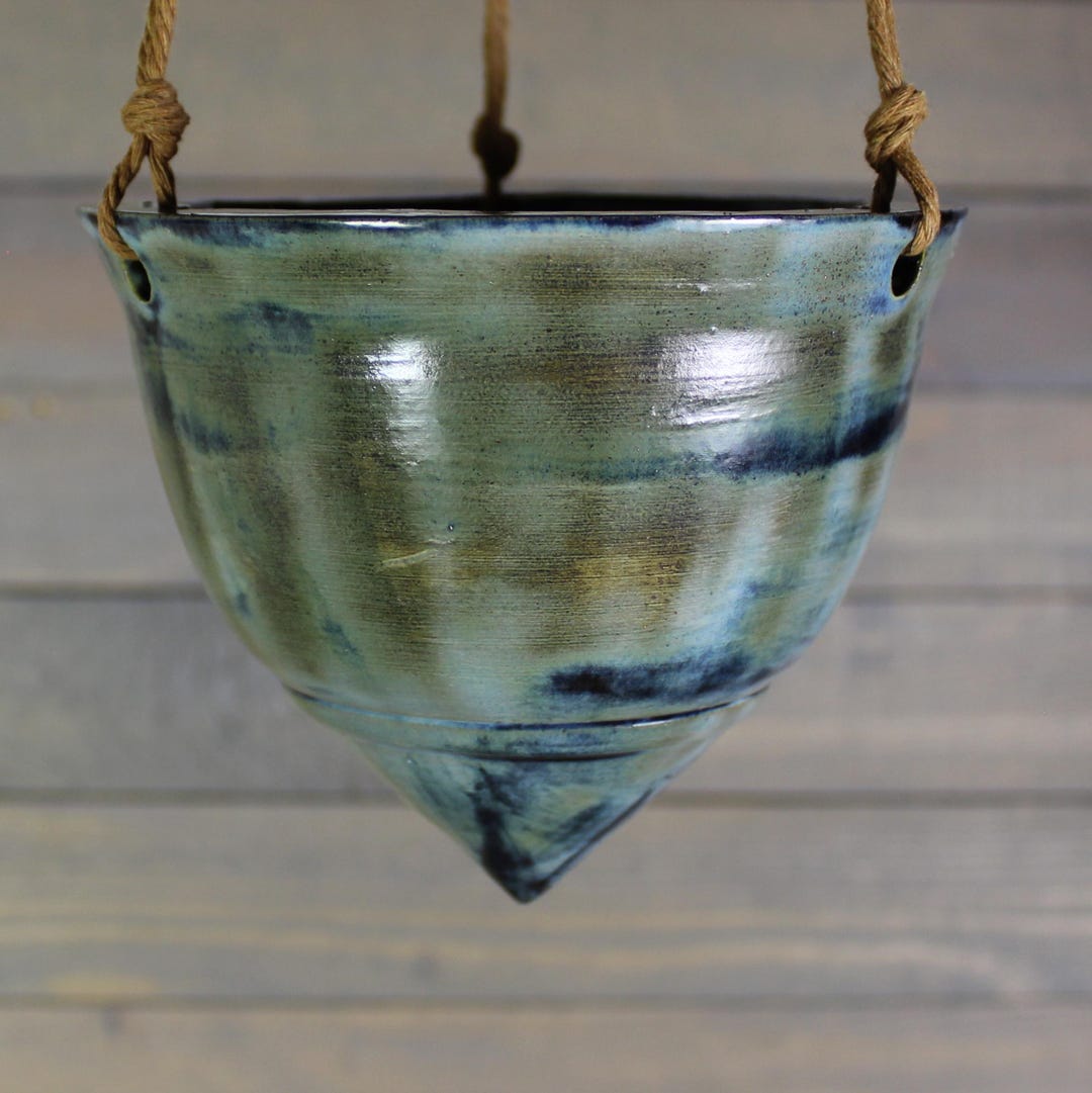 Small Hanging Planter - Small Hanging Succulent Pot - Indoor Hanging ...