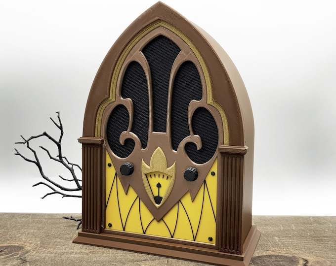 Alastor's Radio From Hazbin Hotel Bluetooth Speaker - Etsy