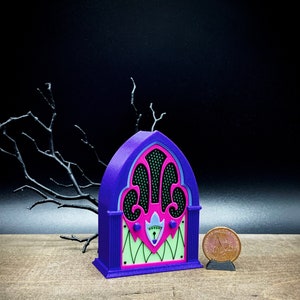 Mini Alastor Cathedral Radio Style Box Neon - Etsy