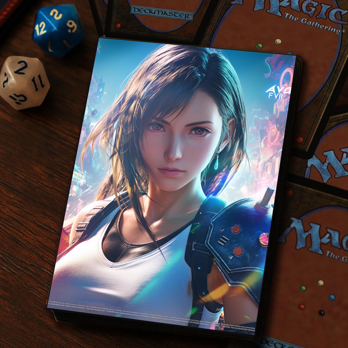 Final Fantasy Tifa Card Sleeves, TCG Art Sleeves (40/60/100 Pack) - Etsy