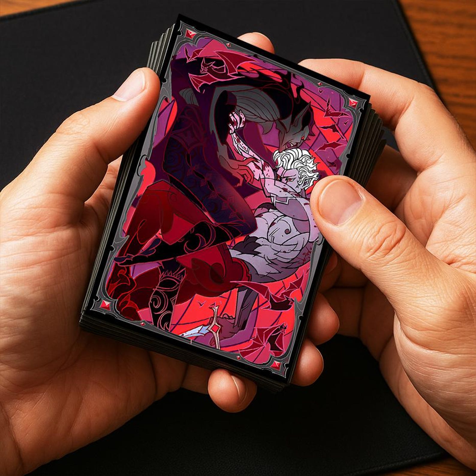 BG3 MTG Card Sleeves |sleeves |top Quality| Arcane Style | Halloween ...