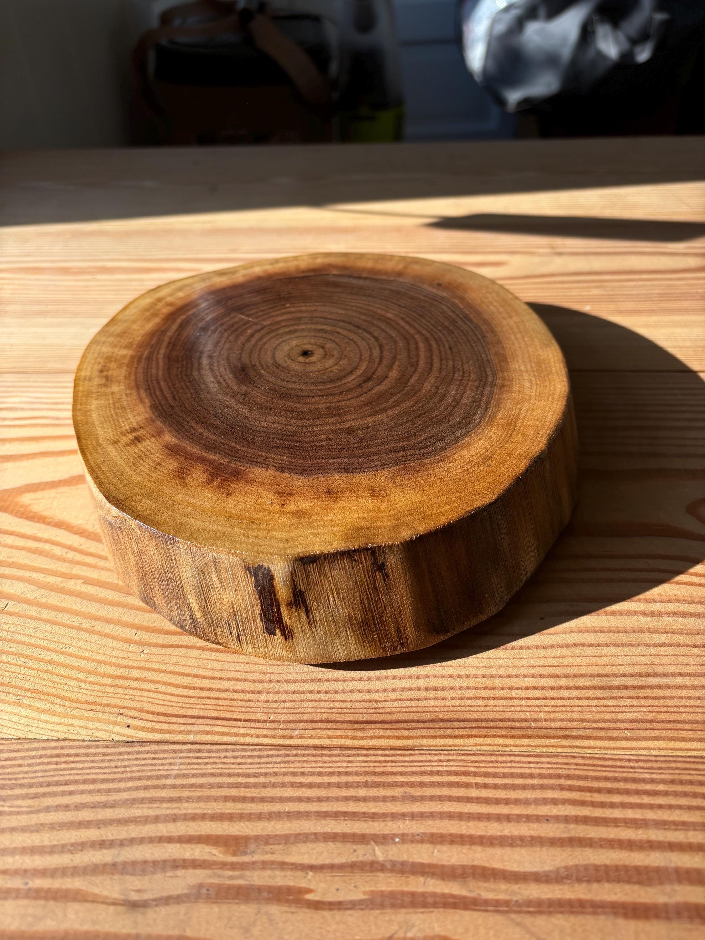 Live Edge Walnut Wood Centerpiece - Etsy