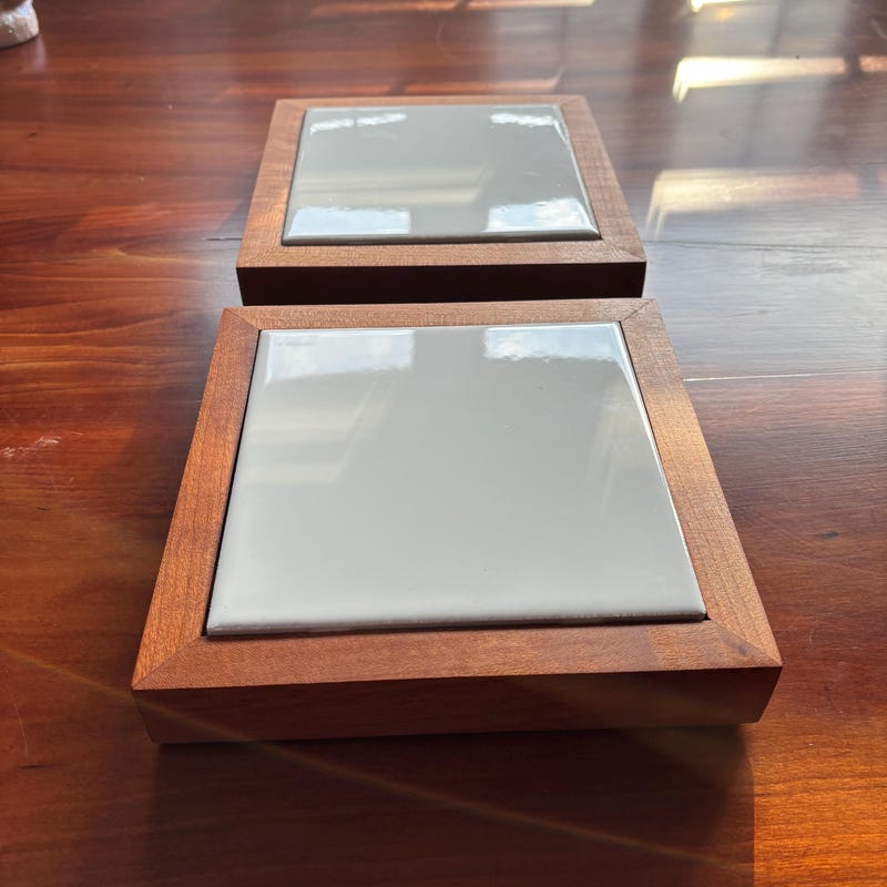 Wood Trivets for Tiles - Etsy