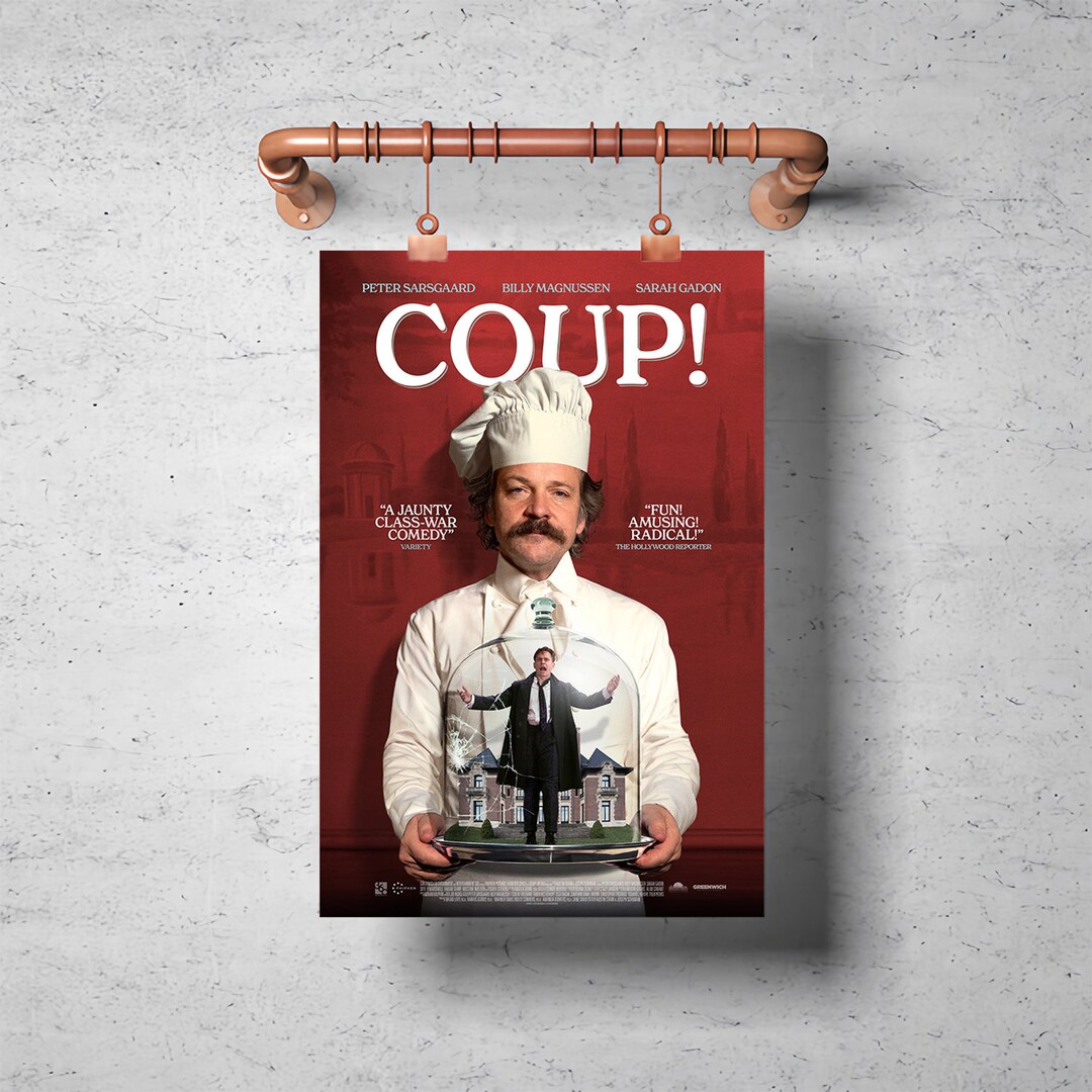 Coup Movie Poster, Unframed Room Decor, Home Decor, Retro Film Poster ...