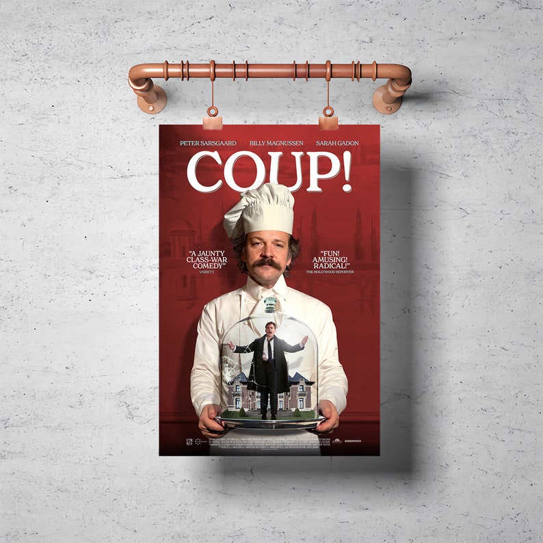 Coup Movie Poster, Unframed Room Decor, Home Decor, Retro Film Poster ...