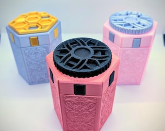 Trick Lock Trick Box - Pink and Black - Perfect Gift Box - Etsy