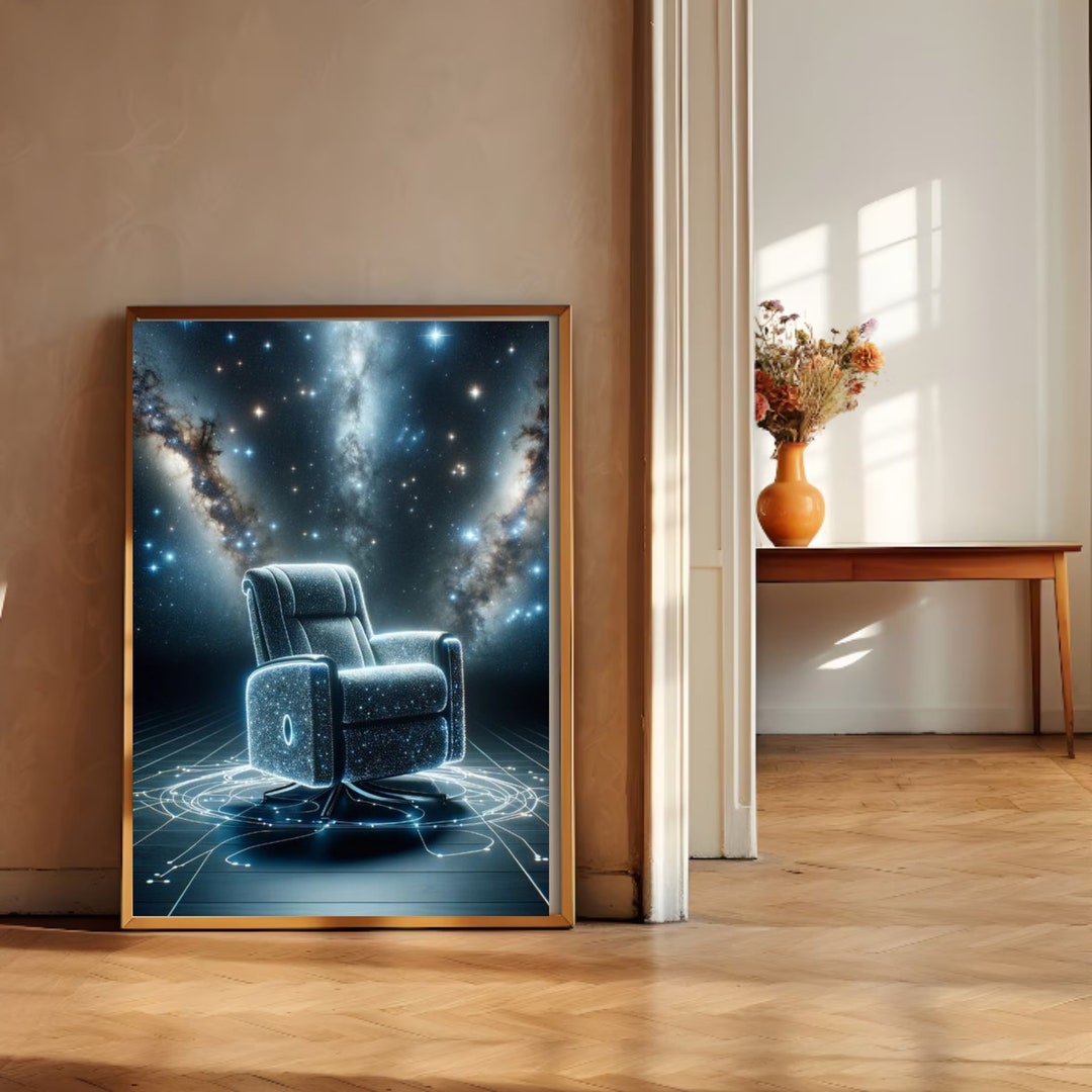 Starry Night Wall Art, Digital Wall Art Prints, Starry Night Digital ...