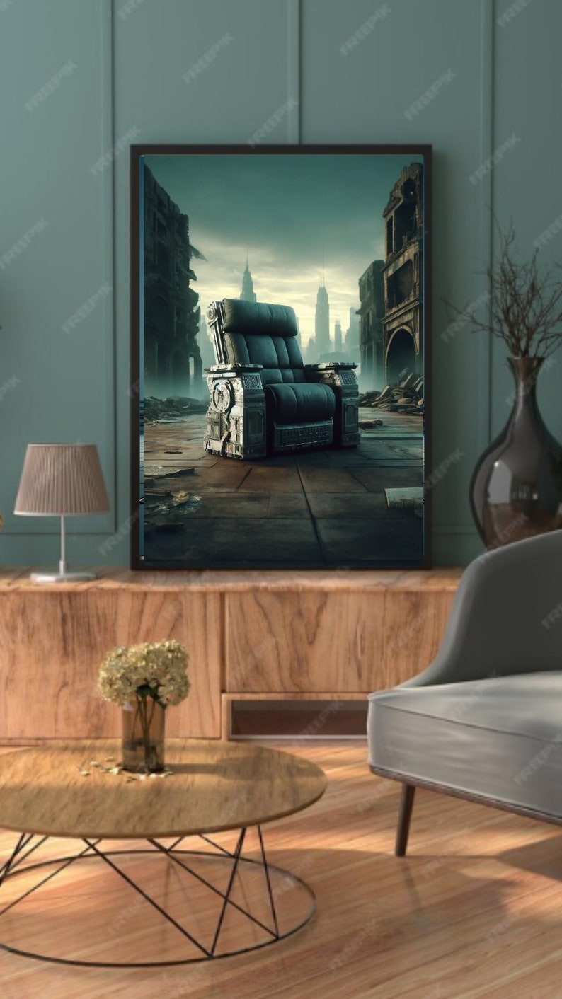 Dystopian Poster, Digital Wall Art Prints, Instant Download, Wall Art ...