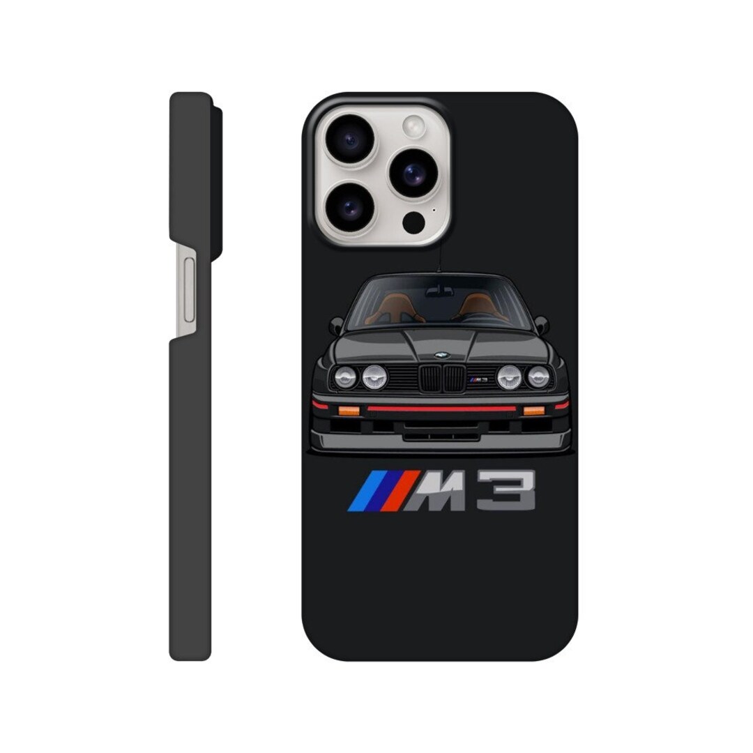 BMW E30 M3 iPhone Case Classic Car Enthusiast Gift Retro Motorsport ...
