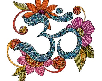 Om Symbol Print - Etsy