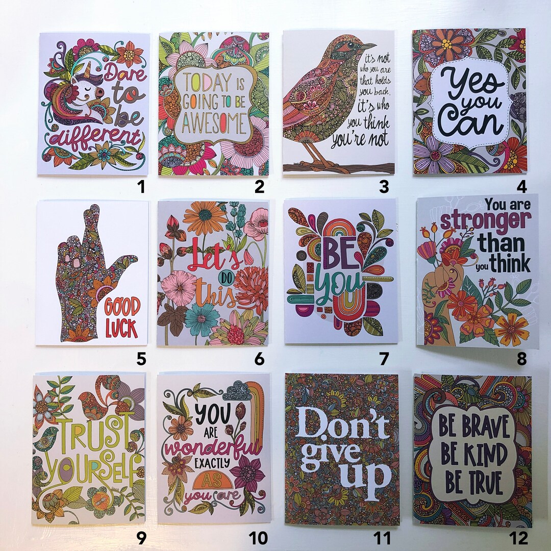 More Inspirational Greeting Cards, Empowering Cards, Inspirational ...