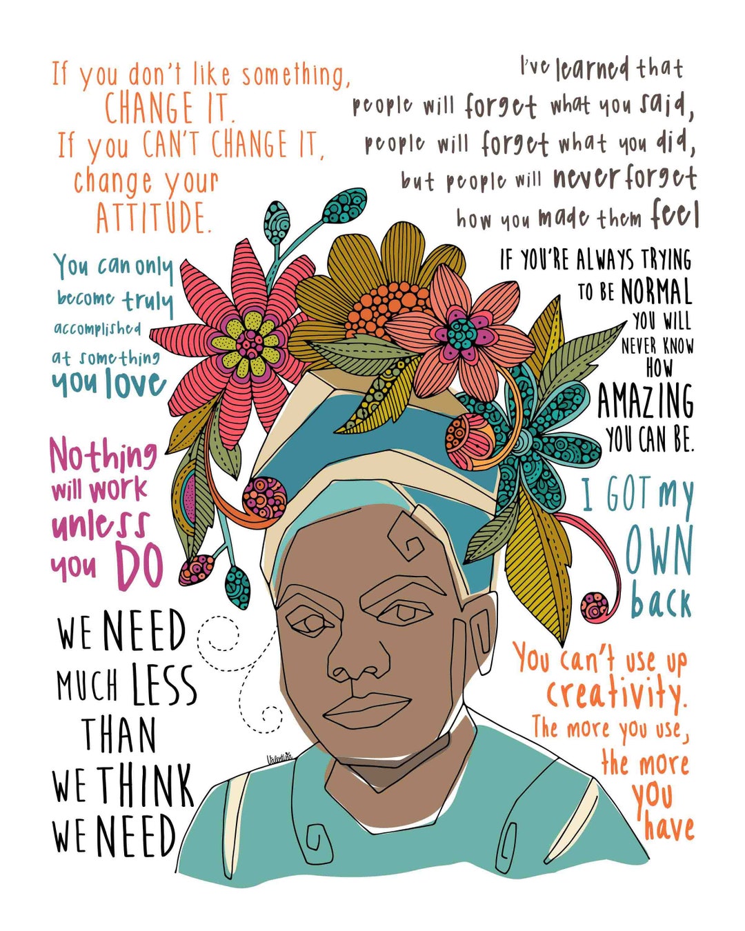 Maya Angelou- Quotes - American Poet, Singer, Memoirist, and Civil ...